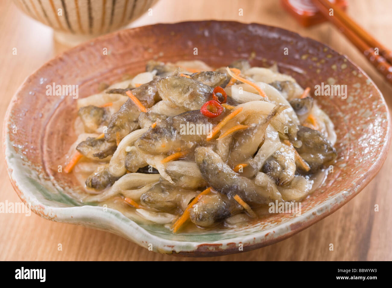 Marinated Fried Pompano Stock Photo - Alamy