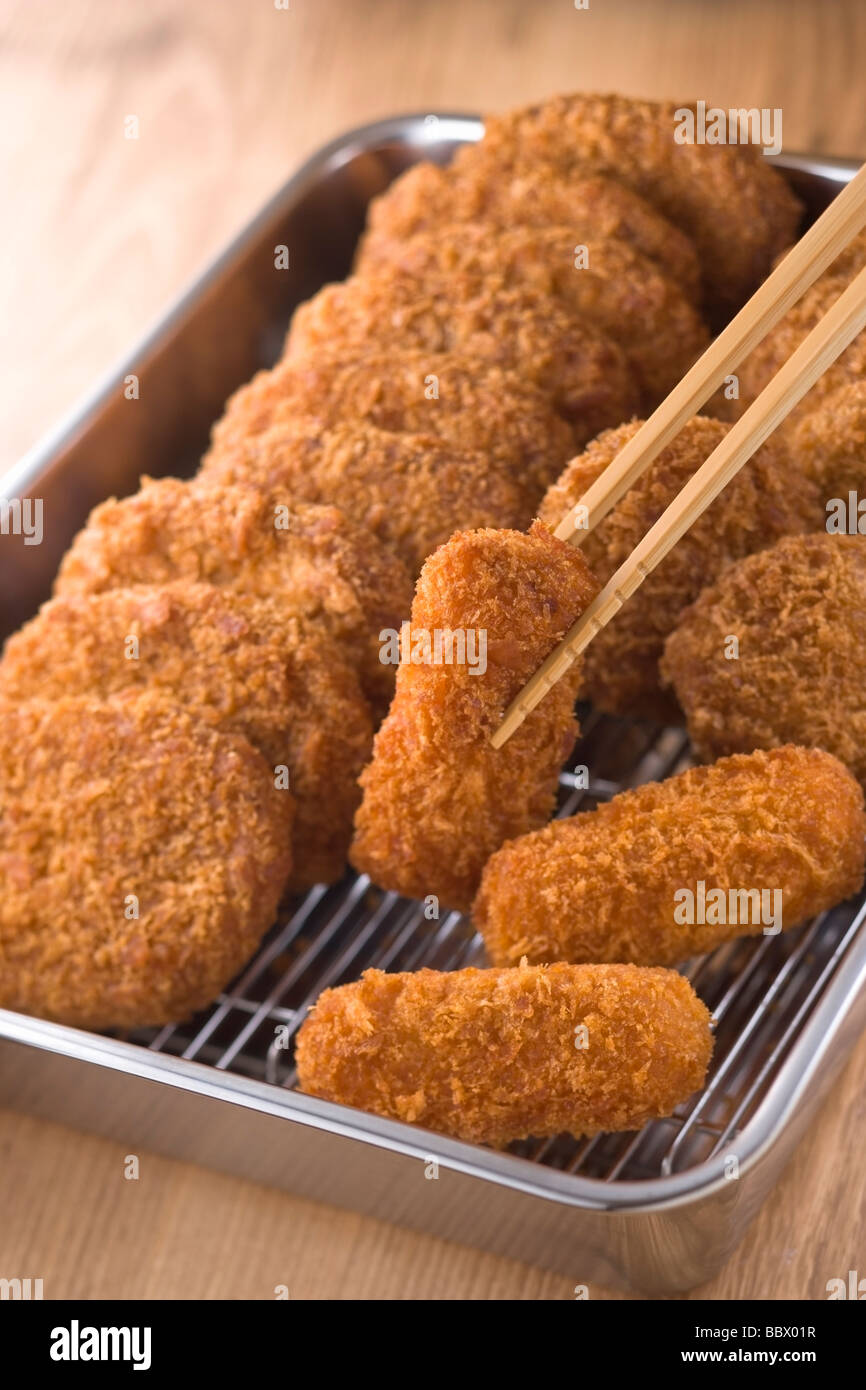 Fried croquette hi-res stock photography and images - Alamy