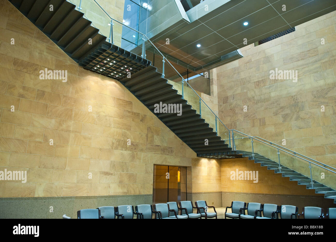 Rijadh the inside of the National Museum Stock Photo - Alamy