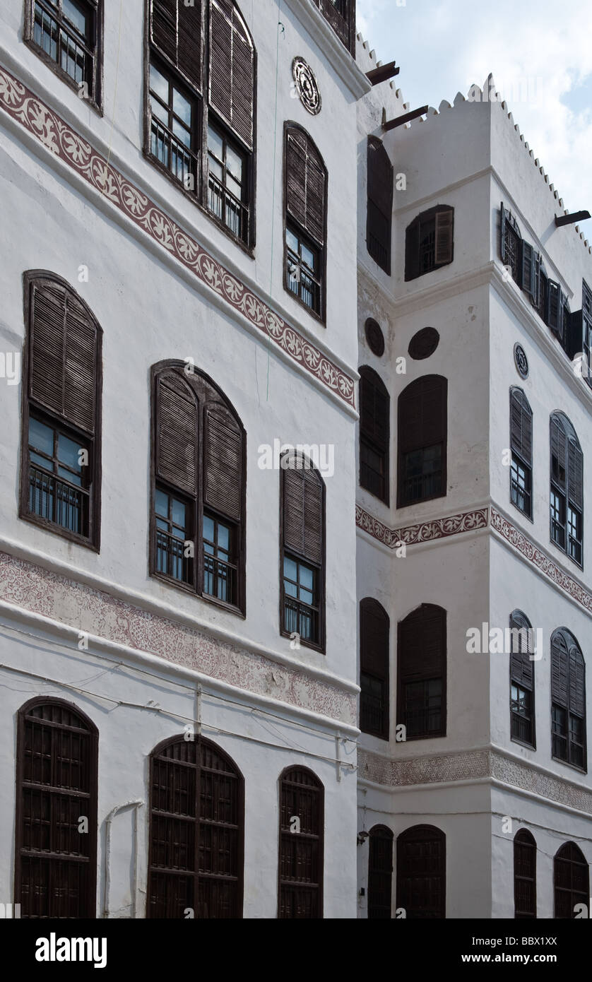 Jeddah the Naseef House in the Al Balad District Stock Photo - Alamy