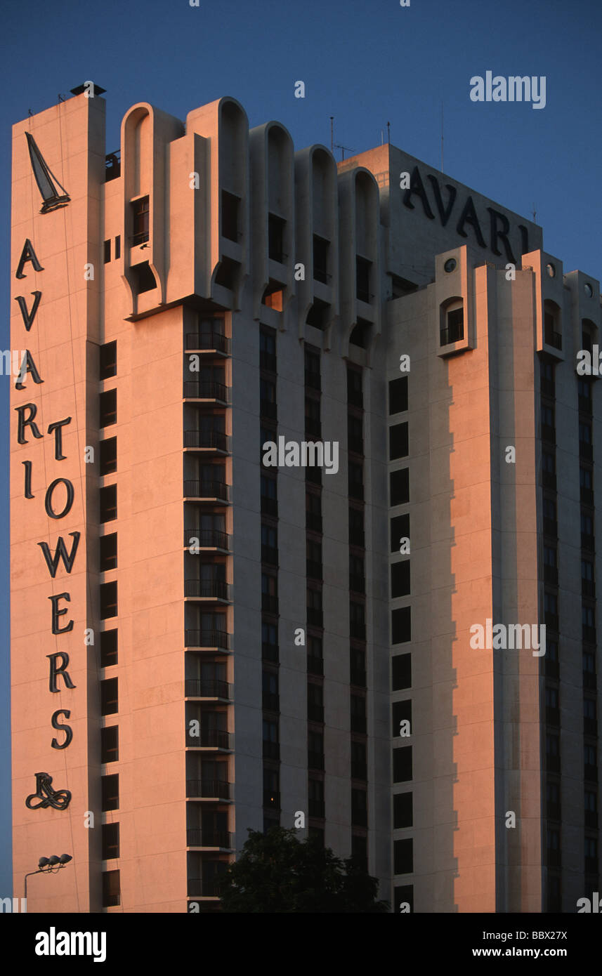 Pakistan Sind Region Karachi Avari Towers Stock Photo - Alamy