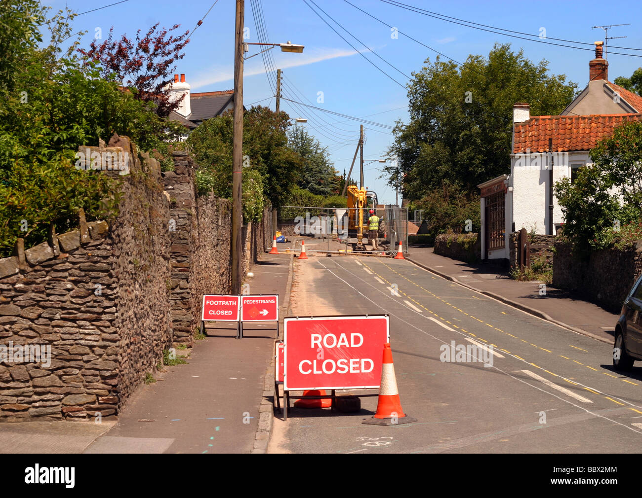 Highway works hi-res stock photography and images - Alamy
