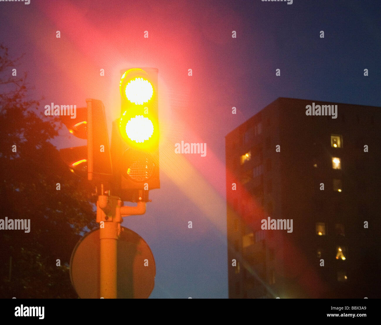 Red Traffic Light Stockholm High Resolution Stock Photography and ...