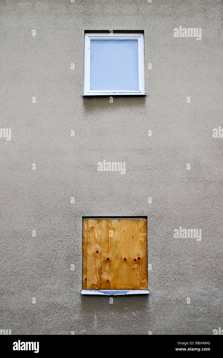 Two windows in a building Dalarna Sweden Stock Photo - Alamy