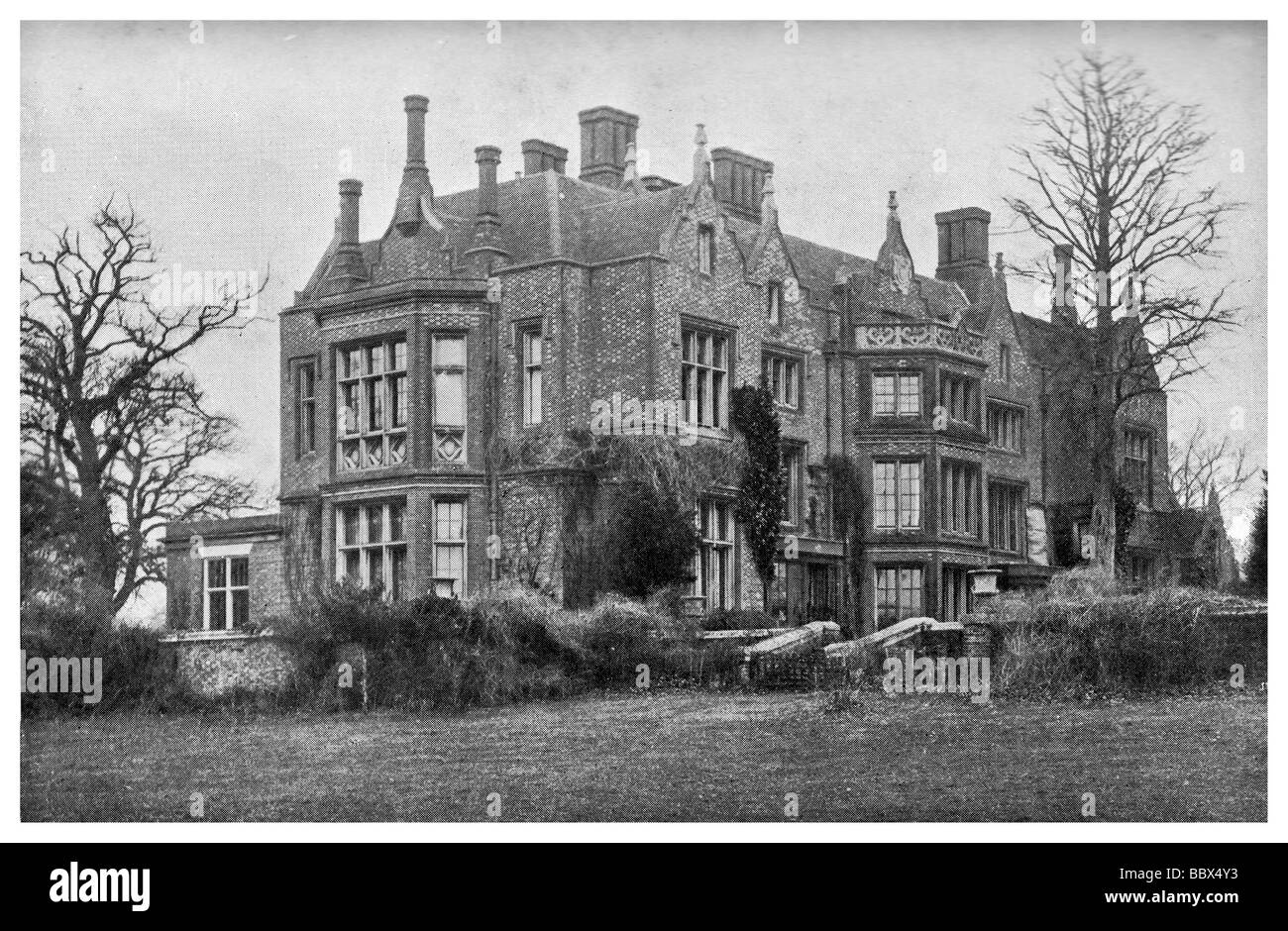Embley Park in Romsey Hampshire England photographed c1910 was a ...