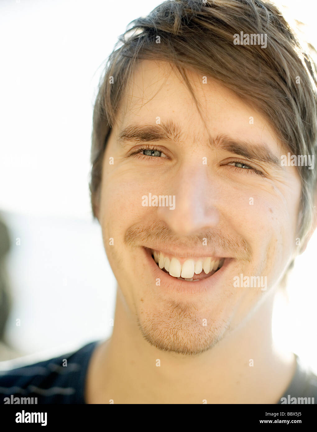 Portrait of a smiling man Sweden Stock Photo - Alamy
