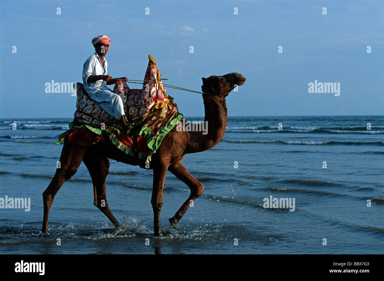 Pakistan Sind Region Karachi Clifton Beach Stock Photo - Alamy