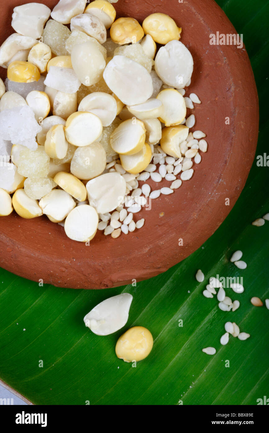 Ellu bella is a combination of Sesame and jaggery prepared during a ...