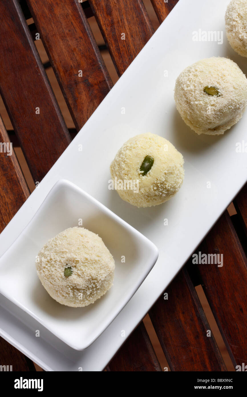 Kheer kadam is a sweet from Bengal prepared from milk Stock Photo - Alamy