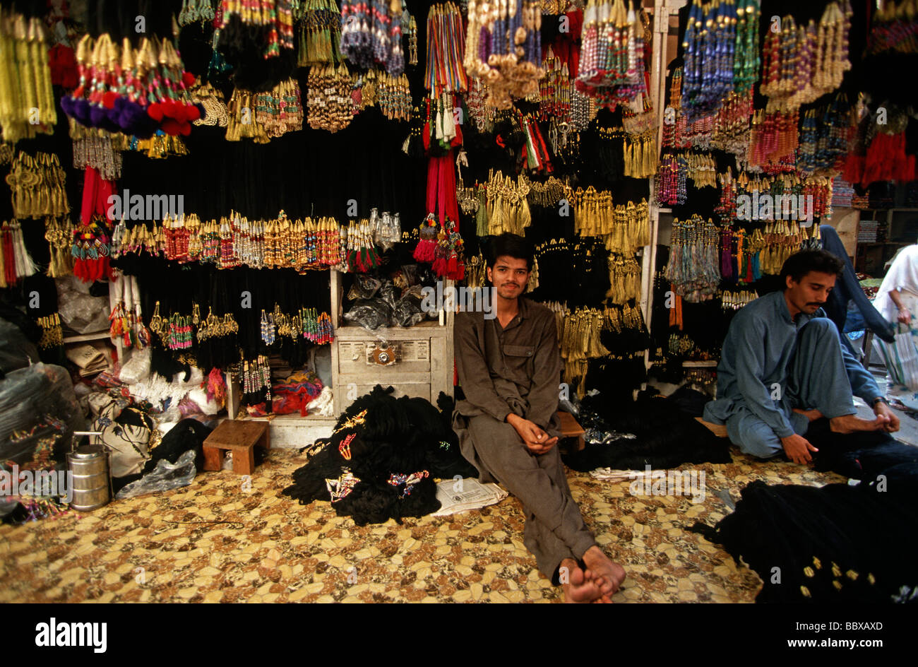 Pakistan Sind Region Karachi Saddar Bazaar Stock Photo - Alamy