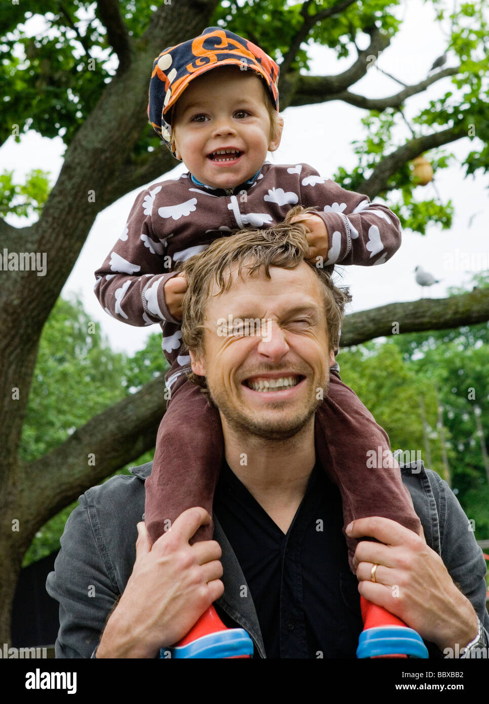Father and son Sweden Stock Photo - Alamy