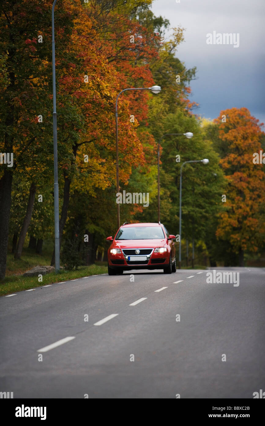 Cars riding on country roads hi-res stock photography and images - Alamy