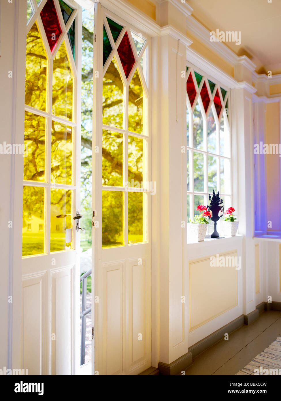 Glass windows veranda doors hi-res stock photography and images - Alamy
