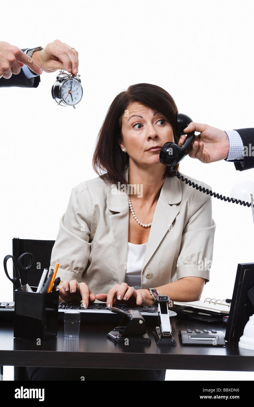 Timed work office hi-res stock photography and images - Alamy