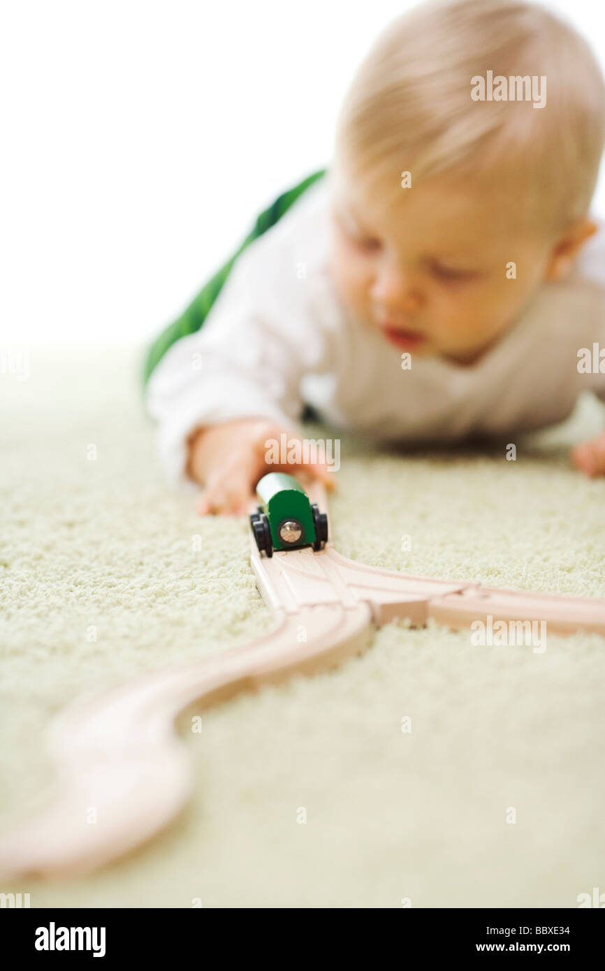 Baby toy train hi-res stock photography and images - Alamy