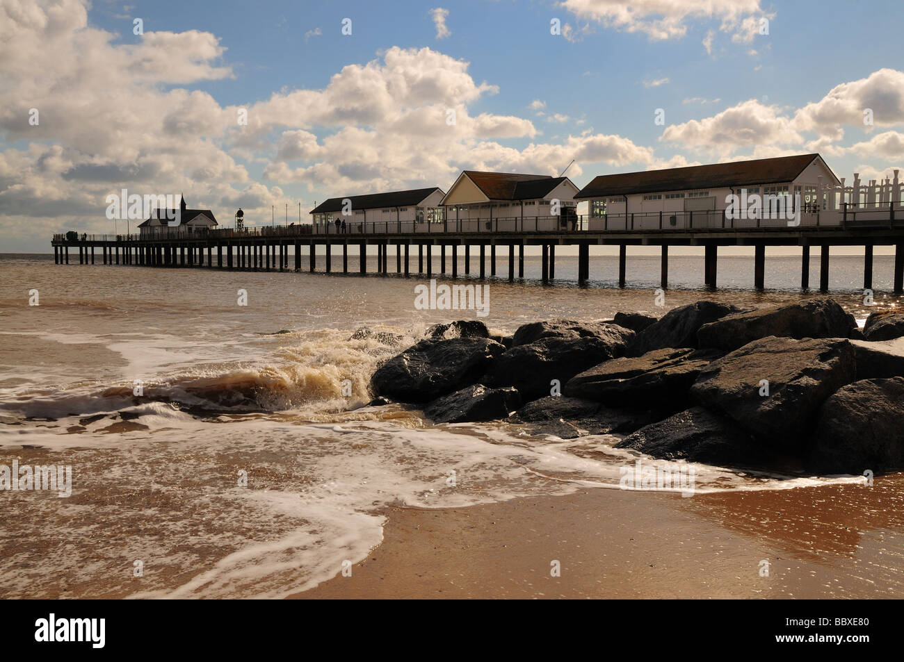 Southwold Pier & Beach Suffolk Stock Photo - Alamy