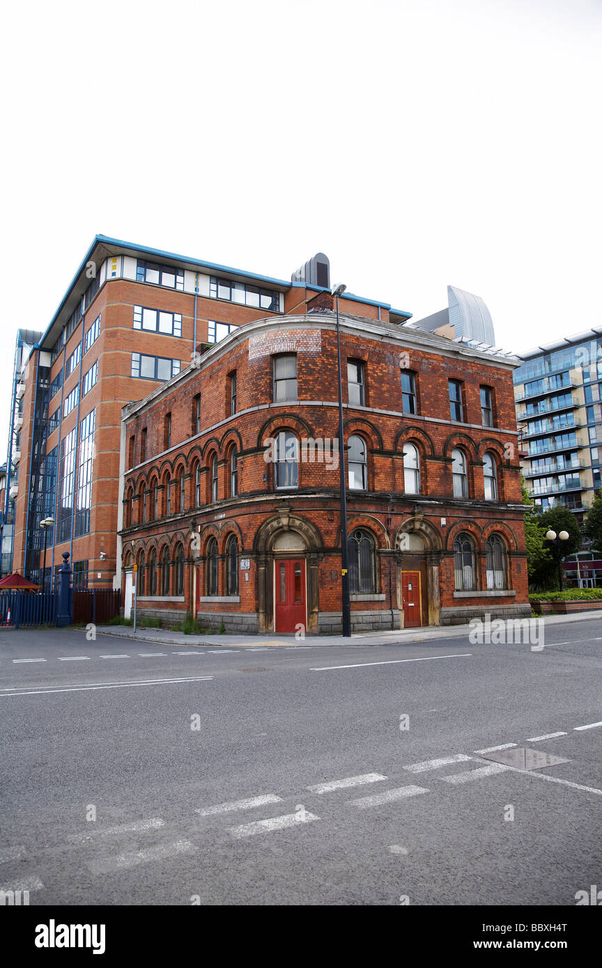 Riverside house in Manchester UK Stock Photo - Alamy
