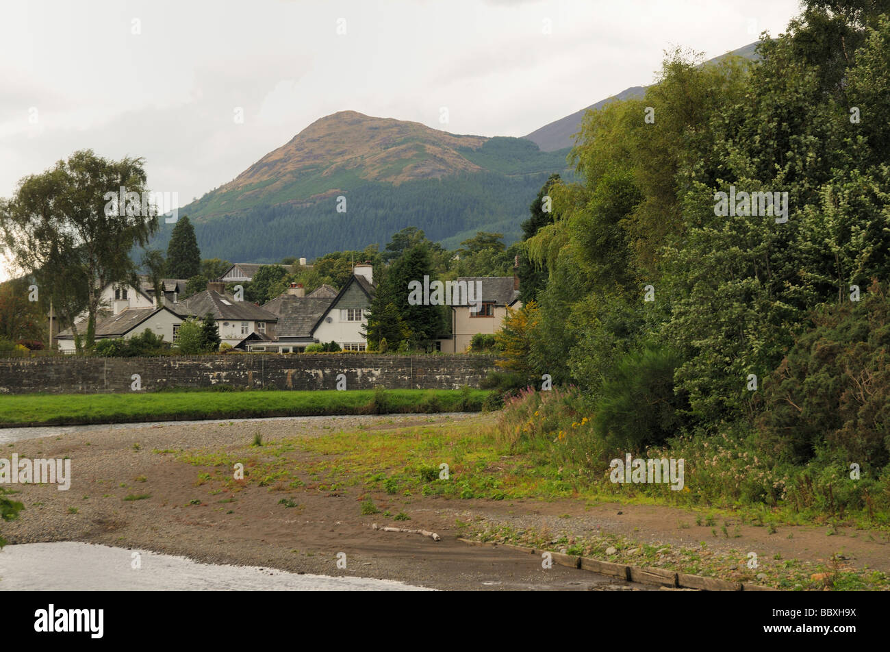 Keswick view Lake District Cumbria England Stock Photo - Alamy