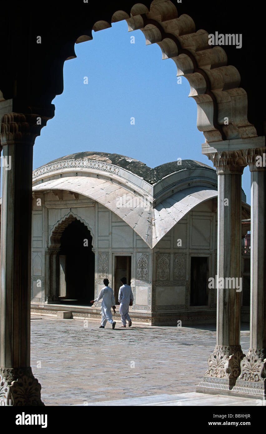 Pakistan Punjab Region Lahore Shish Mahal fort Mirrors palace Stock ...