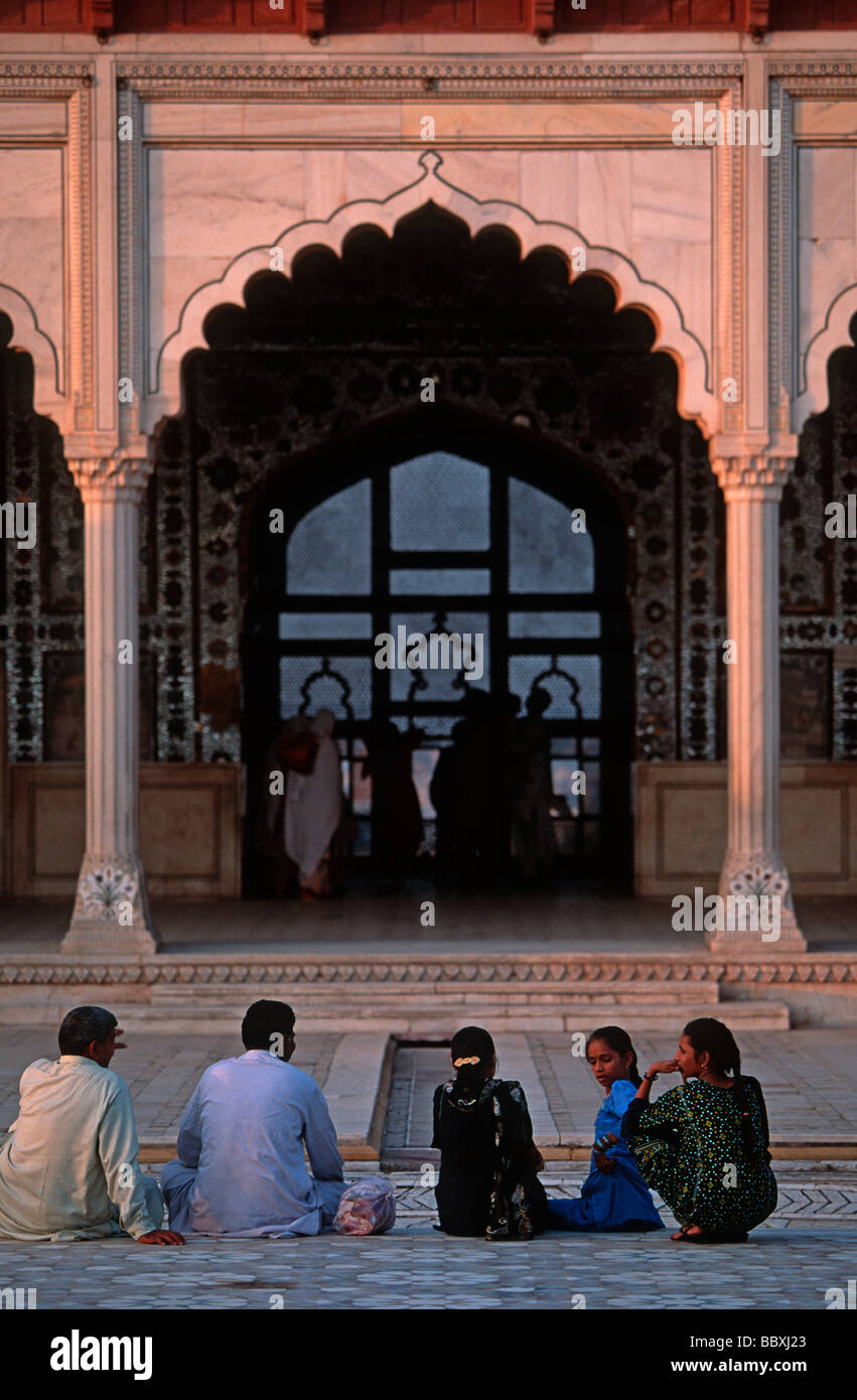 Pakistan Punjab Region Lahore Shish Mahal fort Mirrors palace Stock ...