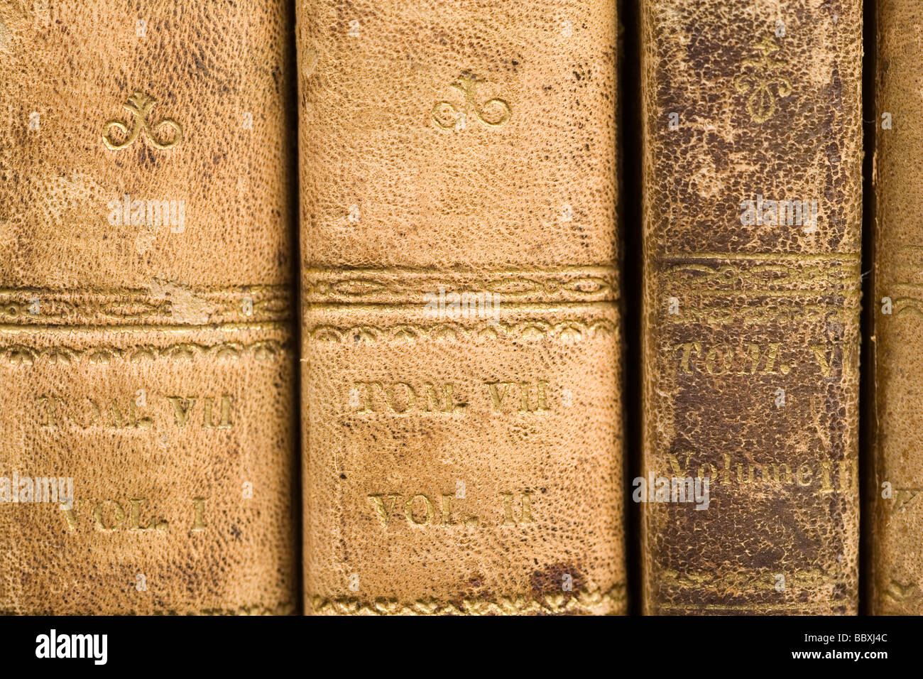 old books close up Stock Photo - Alamy