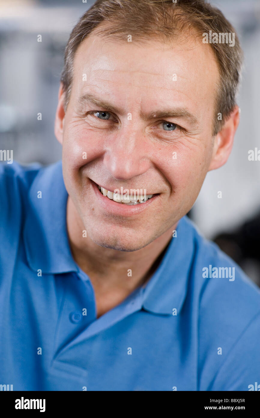 Portrait of a man Sweden Stock Photo - Alamy