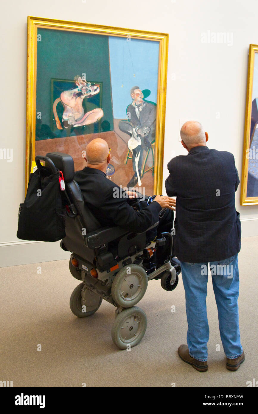 Man in a iBot 3000 Wheelchair at the Metropolitan Museum of Art in New ...