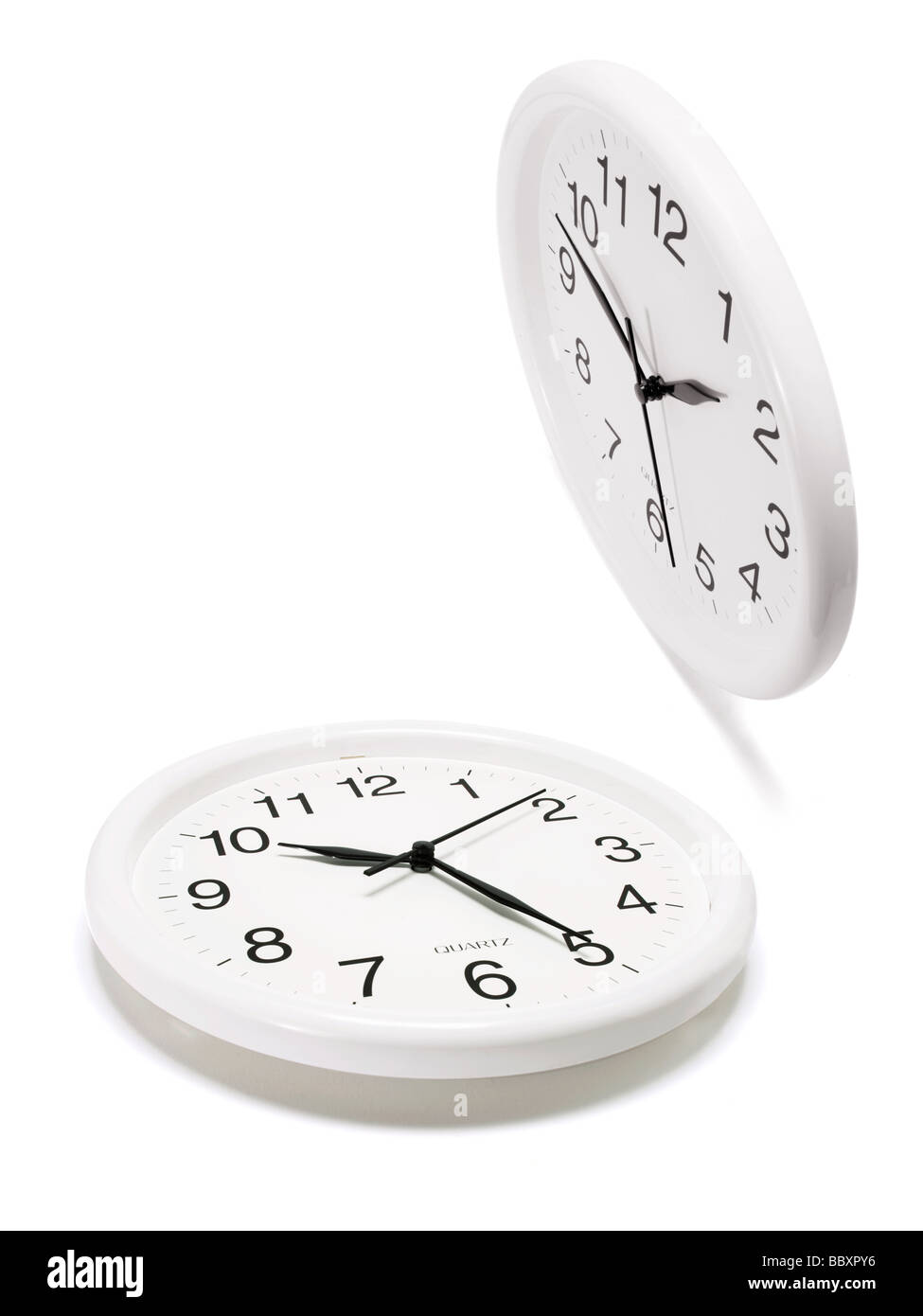 Clocks vertical Cut Out Stock Images & Pictures - Alamy