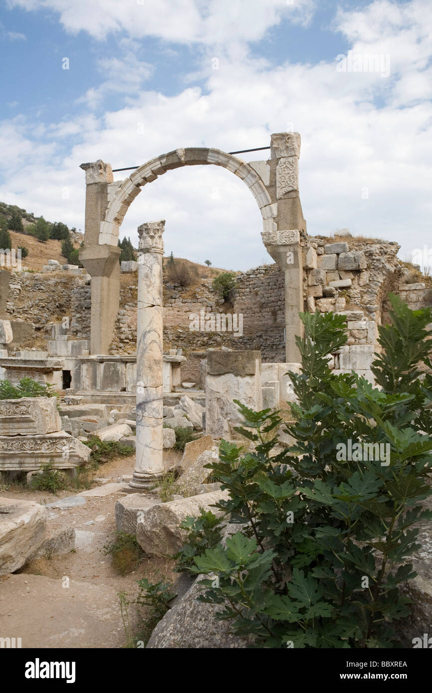 The Roman ruins of the city of Ephesus in Turkey Stock Photo - Alamy