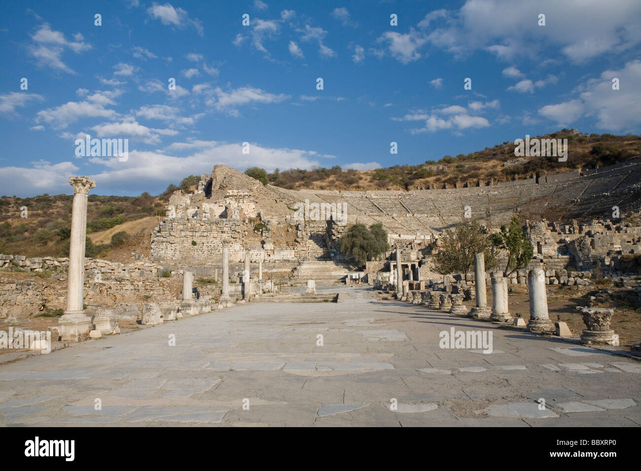 The Roman ruins of the city of Ephesus in Turkey Stock Photo - Alamy