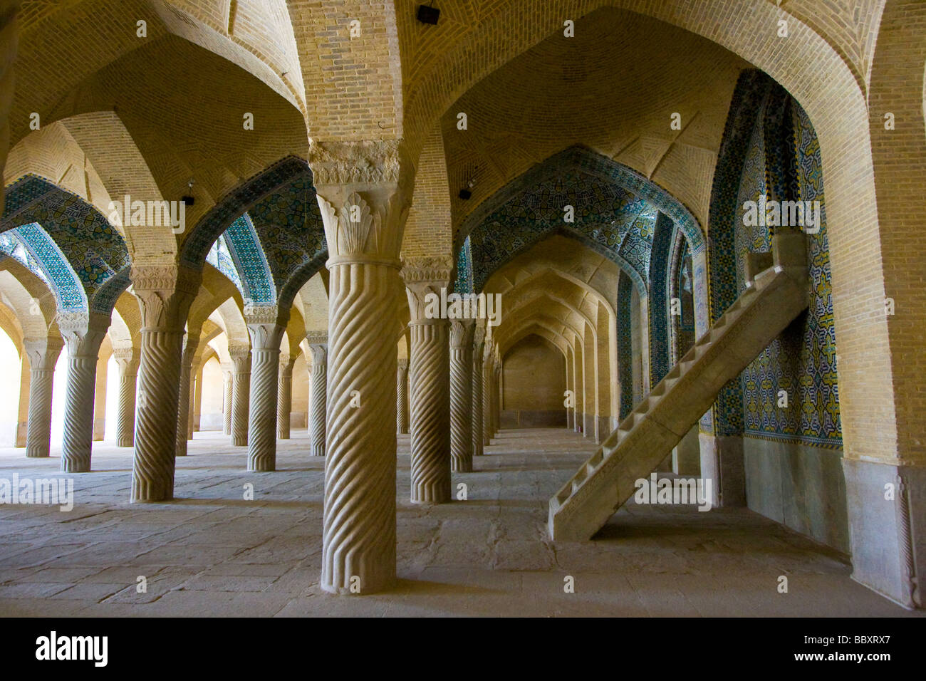 Masjid Vakil or Regents Mosque in Shiraz Iran Stock Photo - Alamy