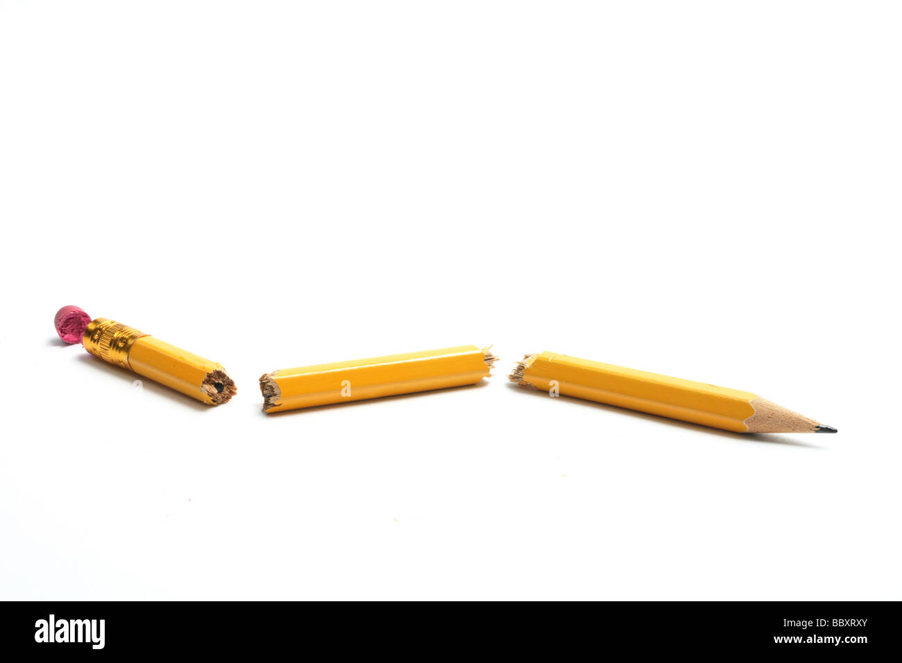 Anger concept broken pencil hi-res stock photography and images - Alamy