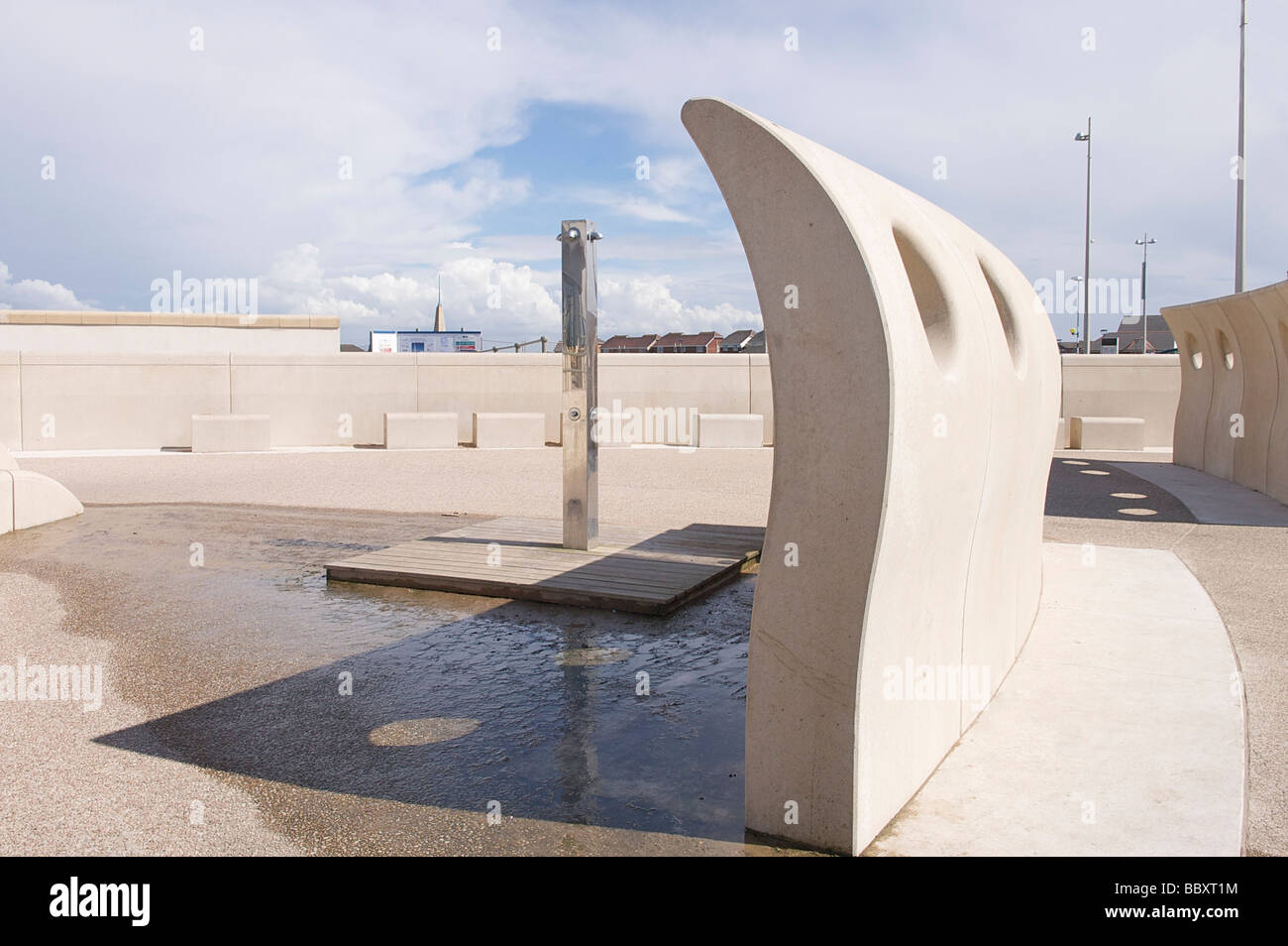 Cleveleys beach and promenade Stock Photo - Alamy