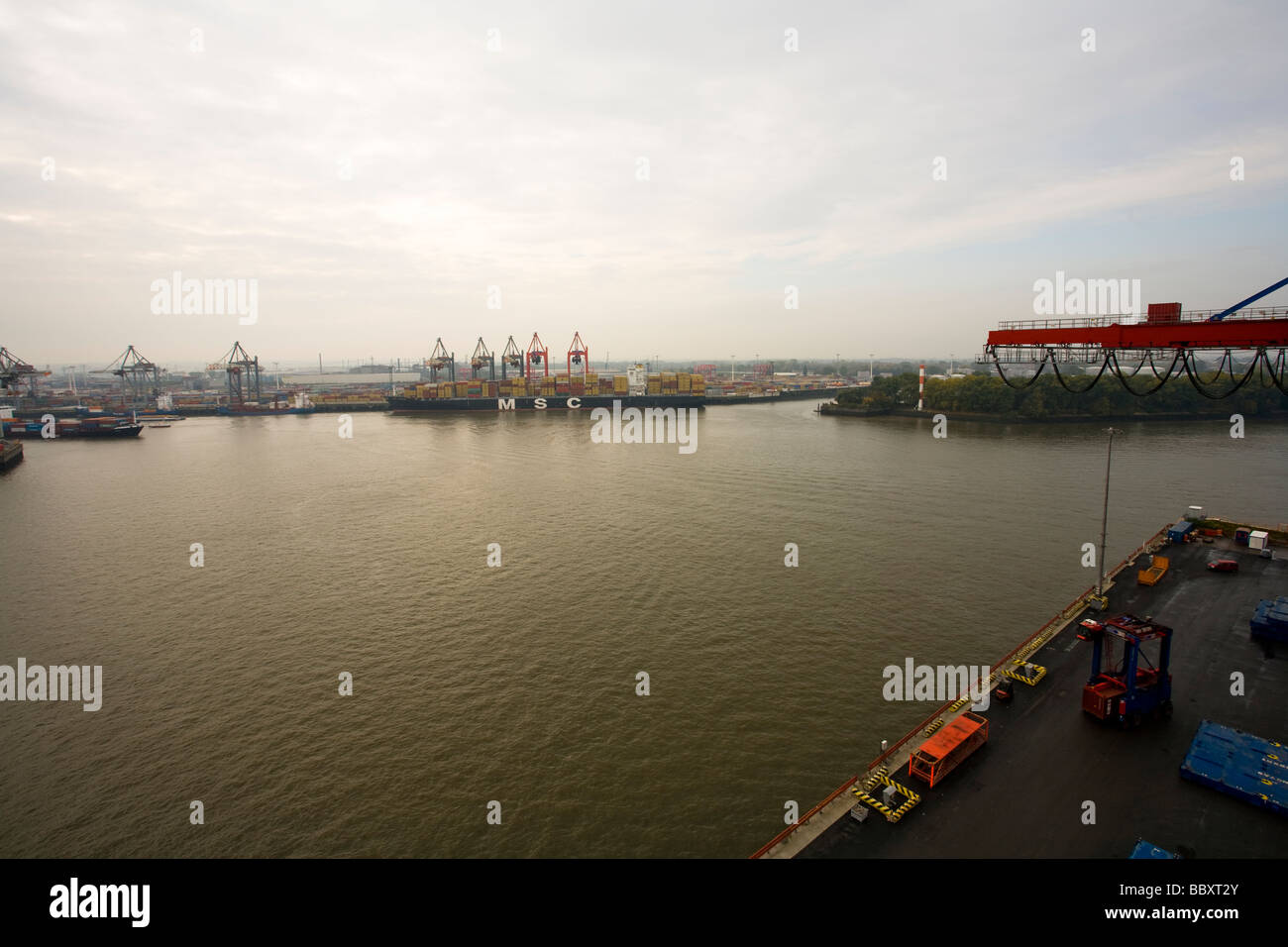 Container port germany hi-res stock photography and images - Alamy