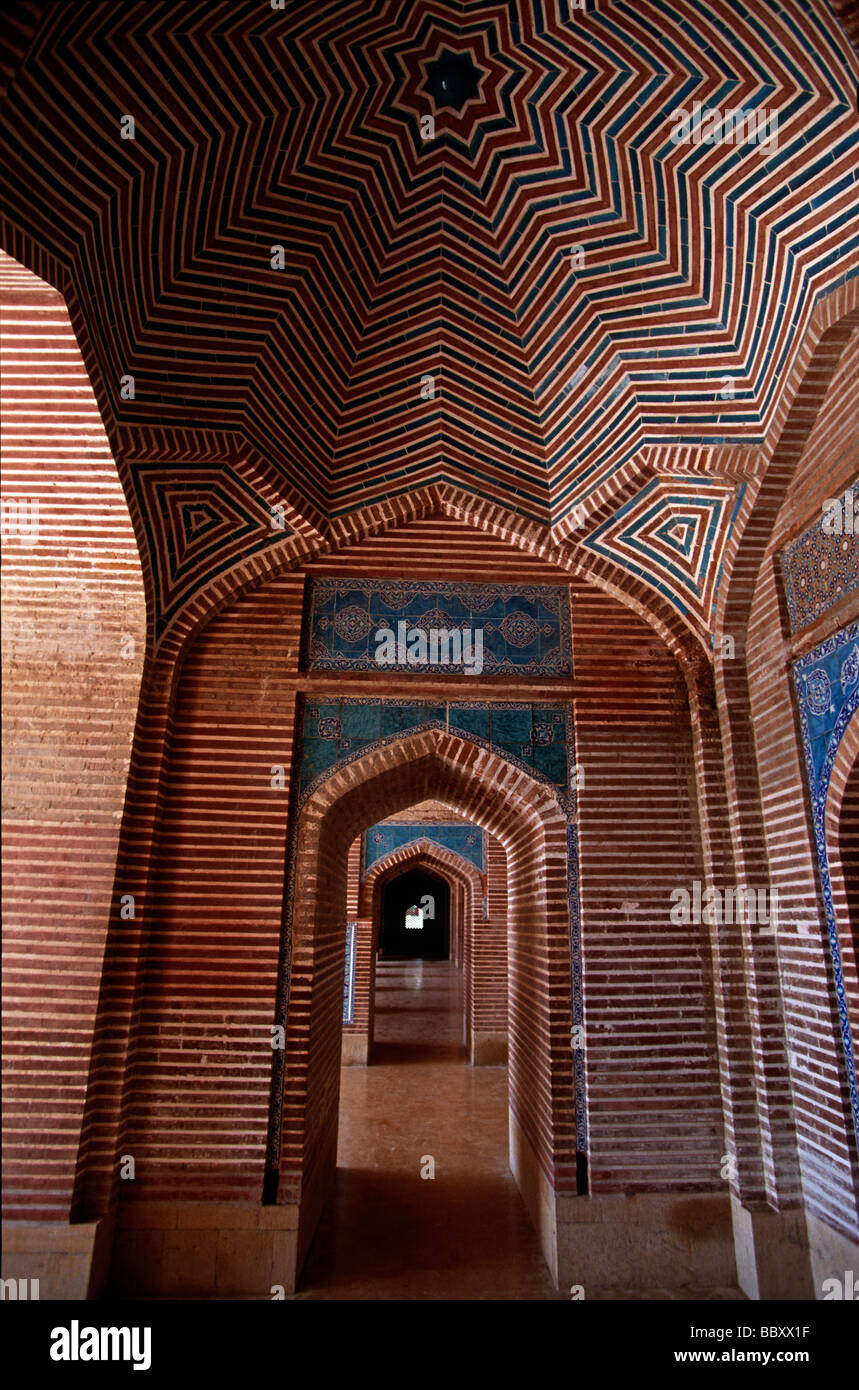 Pakistan Sind Region Thatta Shah Jahan Mosque Stock Photo - Alamy