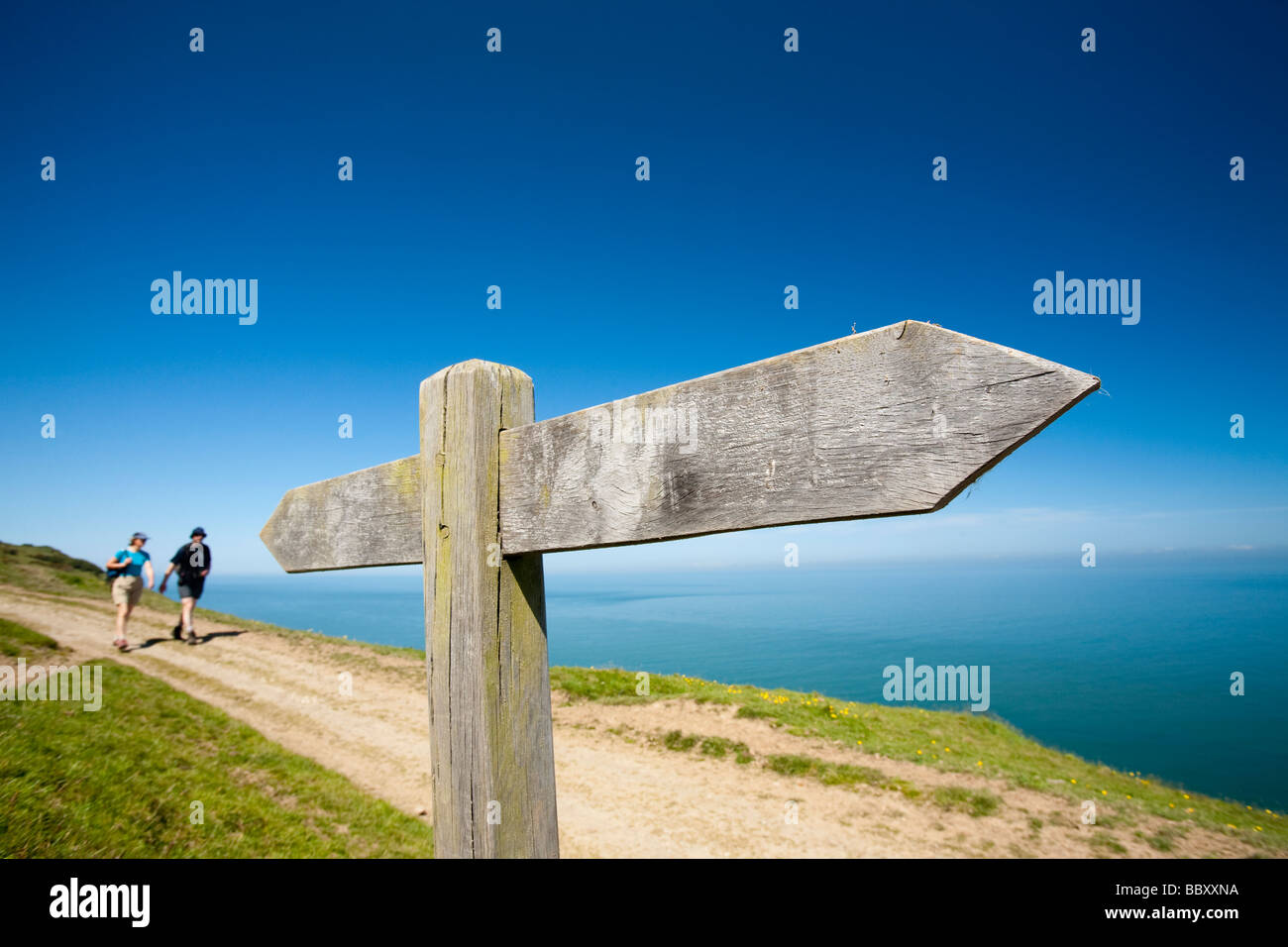 South west coast path sign hi-res stock photography and images - Alamy