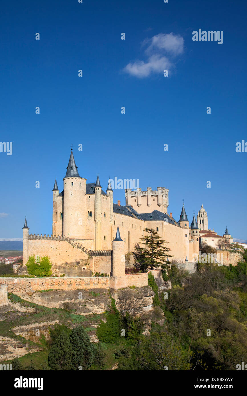 Segovia Castle, Segovia, Spain Stock Photo - Alamy