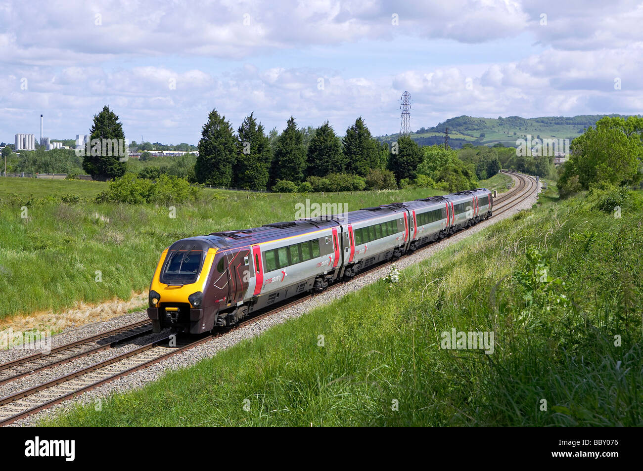 Cross country trains voyager train hi-res stock photography and images ...