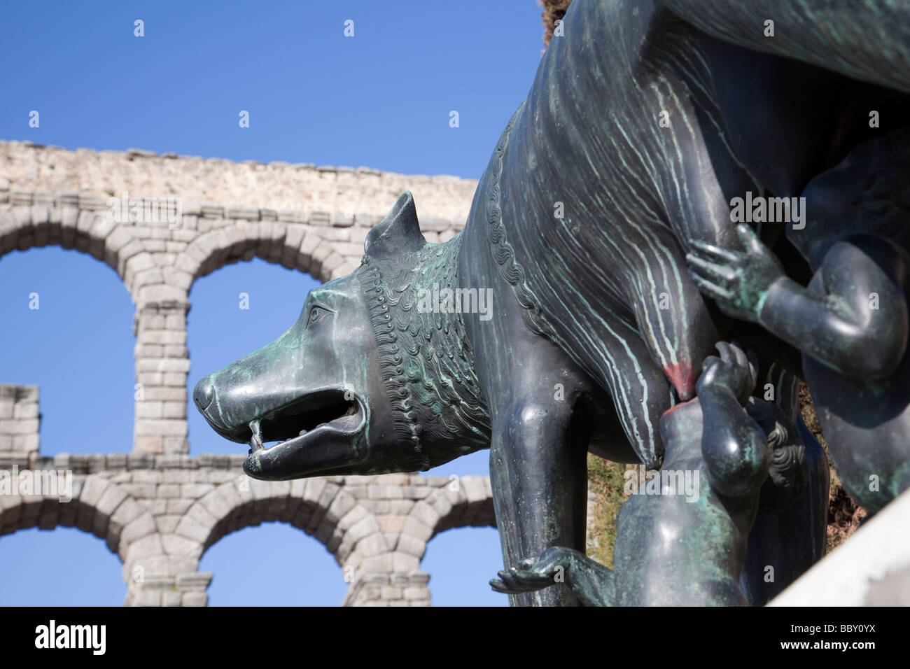 Roman Statue Segovia High Resolution Stock Photography and Images - Alamy