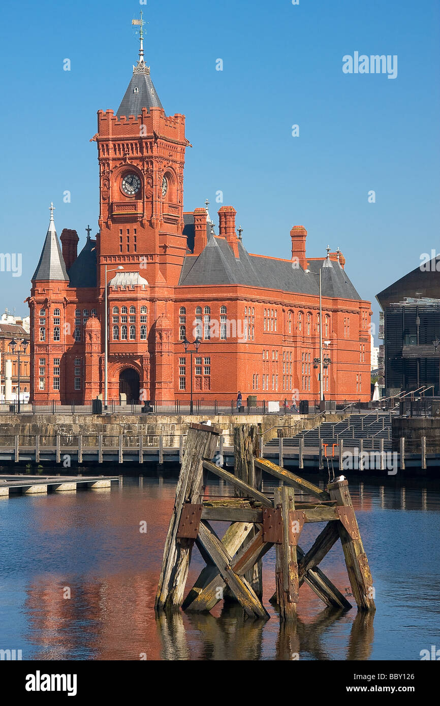 The pierhead building in Cardiff Bay Stock Photo - Alamy