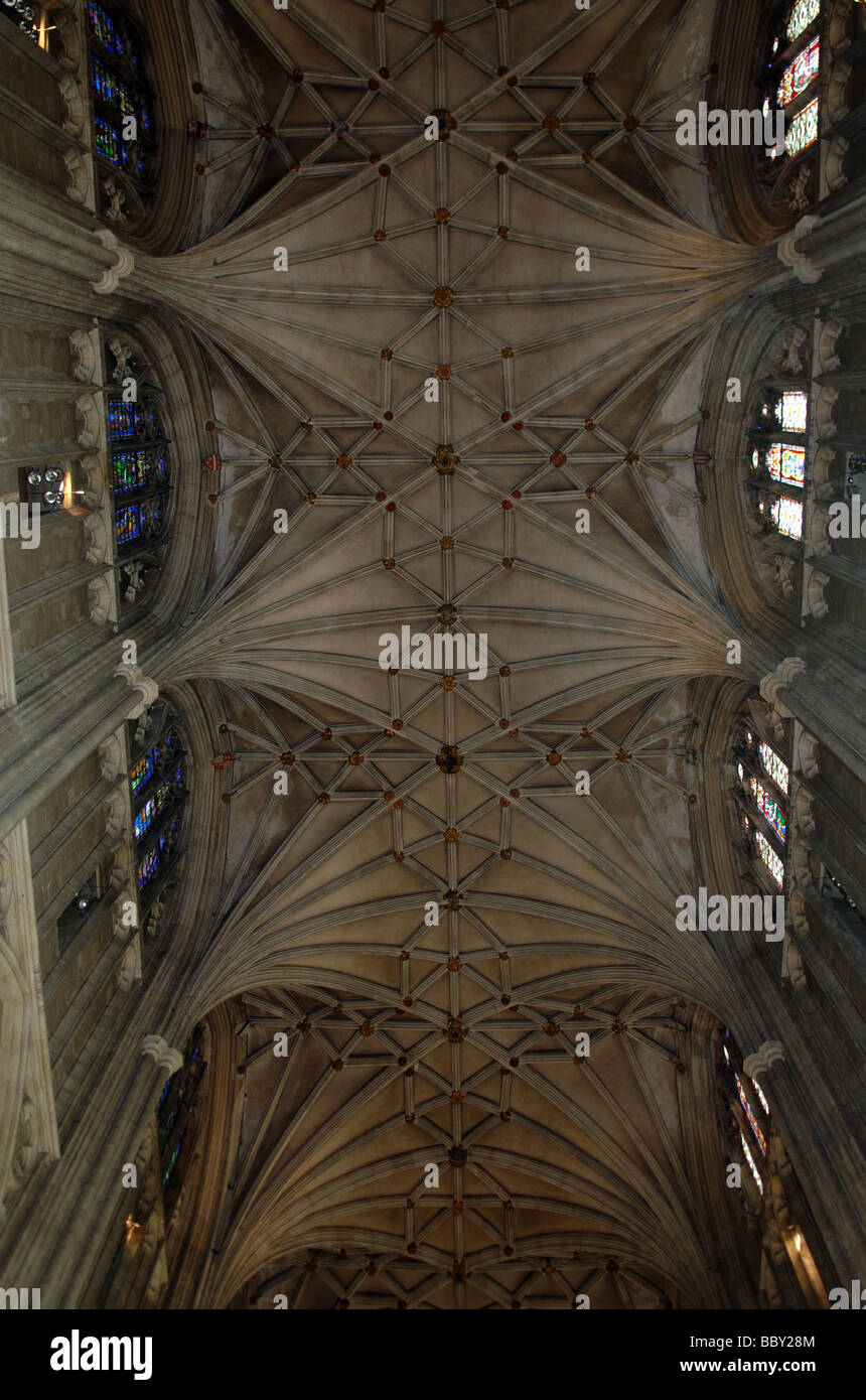 Ceiling inside a cathedral Stock Photo - Alamy