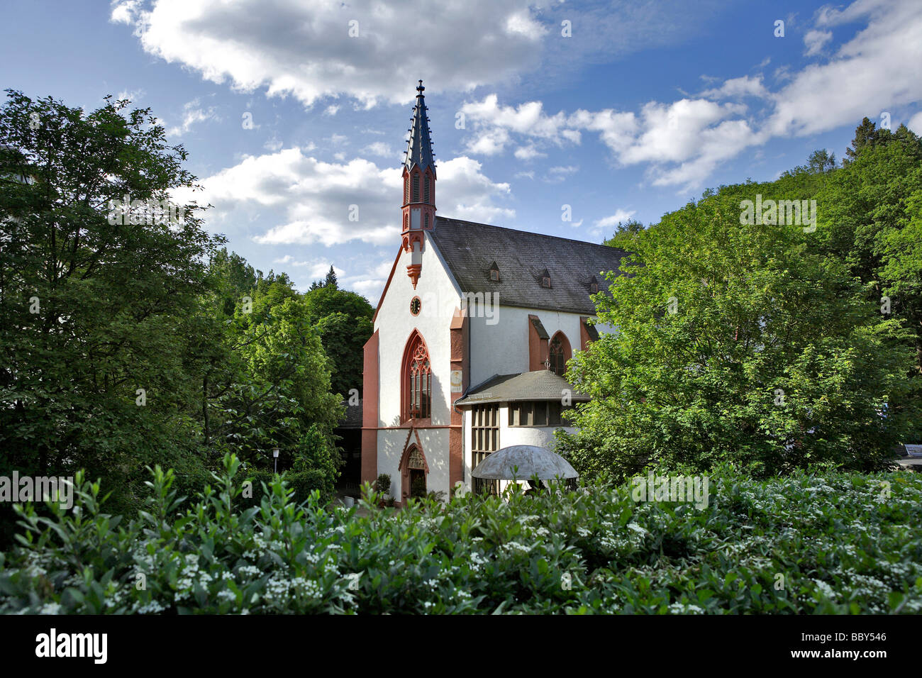 Kloster Marienthal convent, Geisenheim, Hesse, Germany, Europe Stock ...