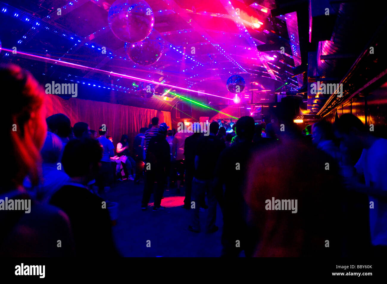 People dancing at a night club Stock Photo - Alamy
