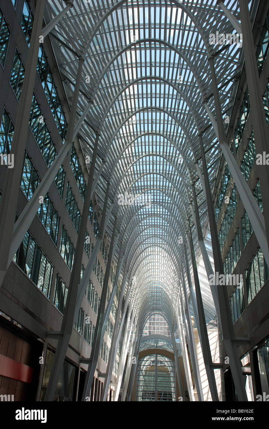 Brookfield place santiago calatrava toronto hi-res stock photography ...