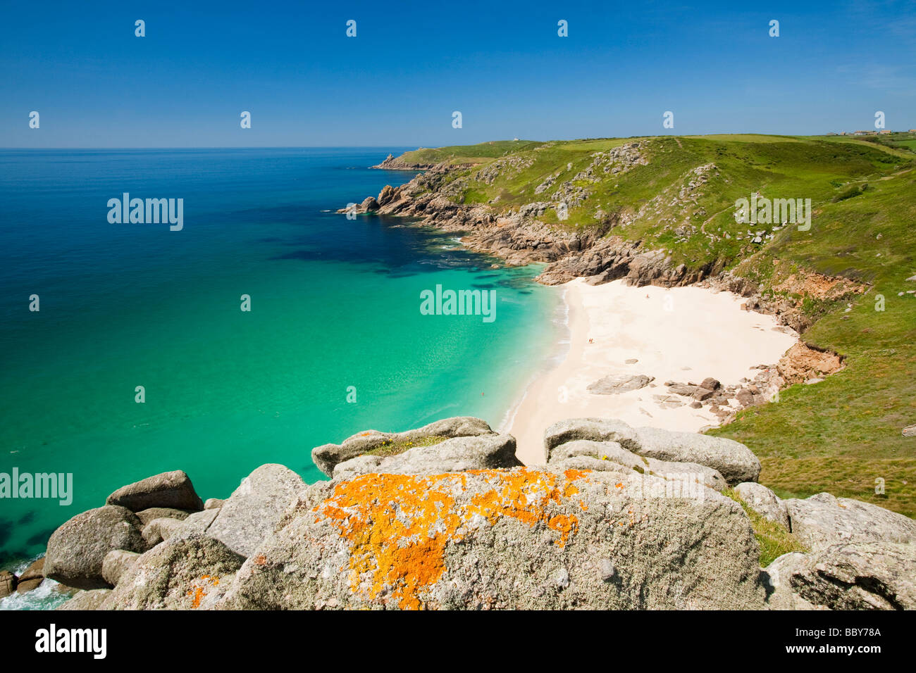 Cornwall coast sea beach hi-res stock photography and images - Alamy