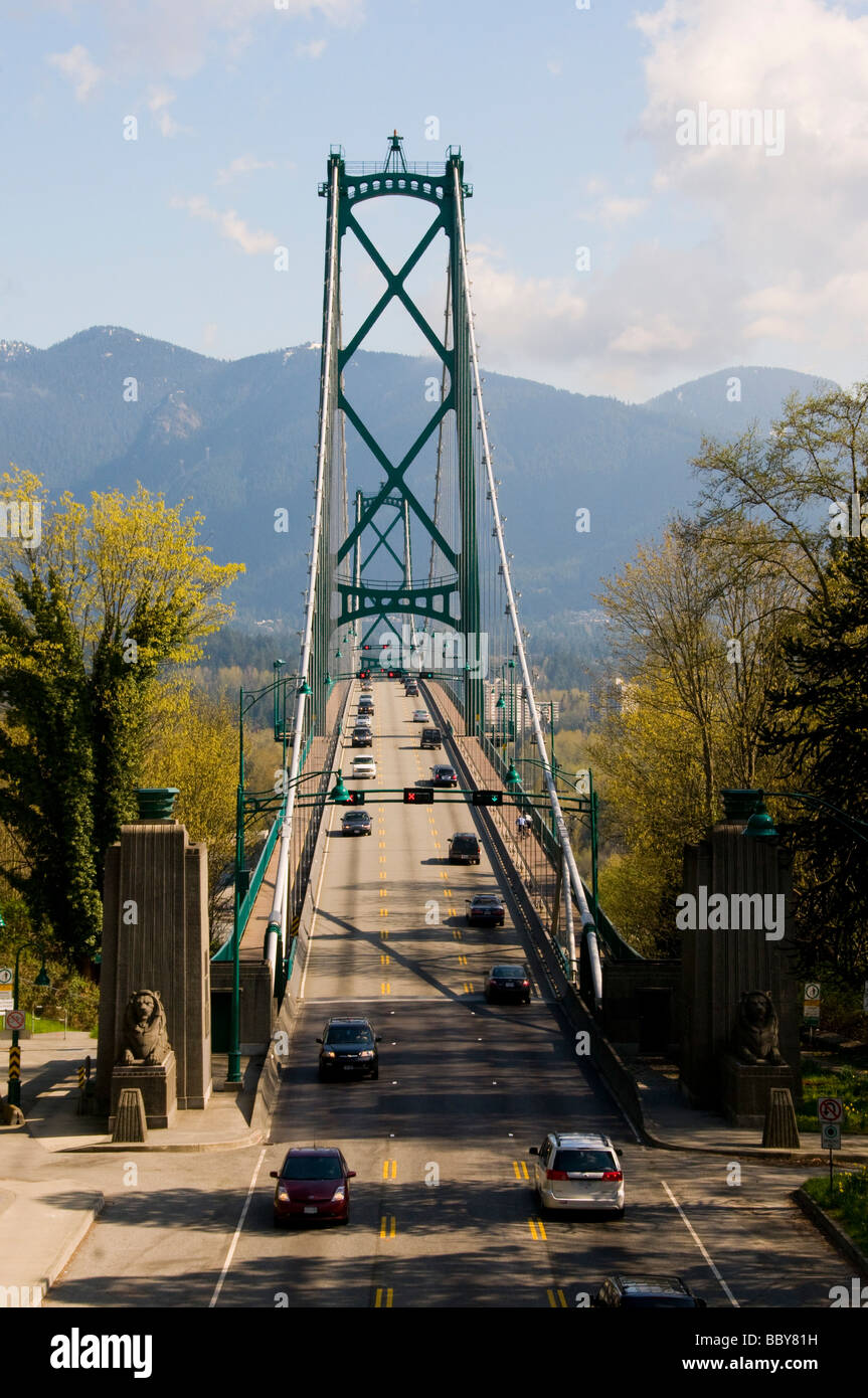Lions Gate Bridge Vancouver Stock Photo - Alamy