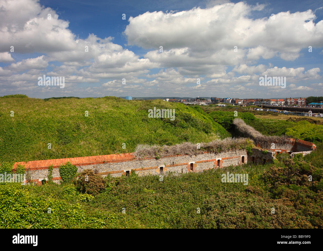 Fort at Littlehampton West Sussex England UK Stock Photo - Alamy
