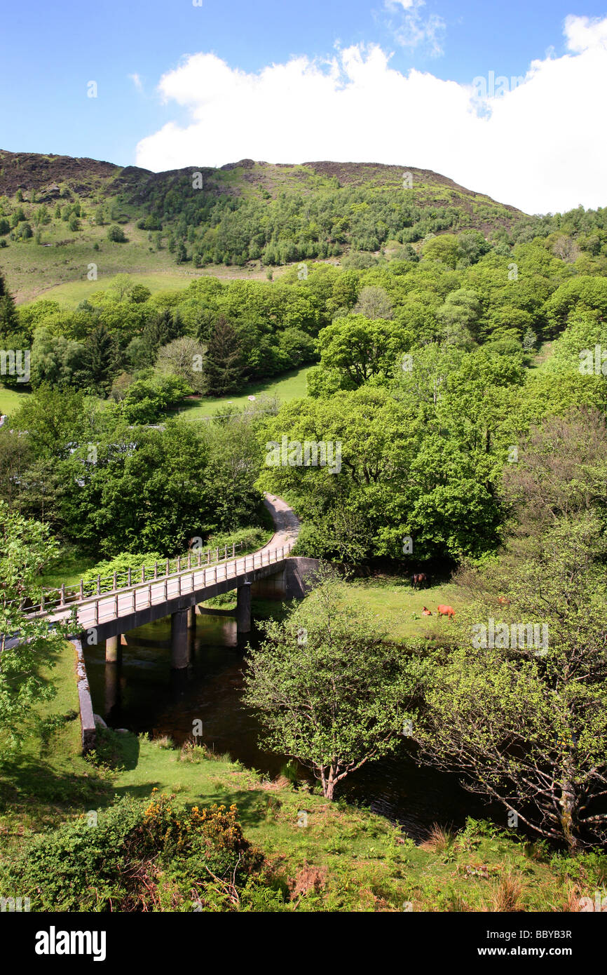 Tywi valley road hi-res stock photography and images - Alamy
