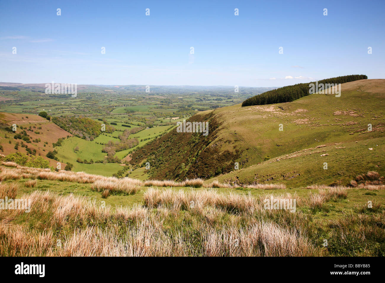 Mid wales countryside hi-res stock photography and images - Alamy