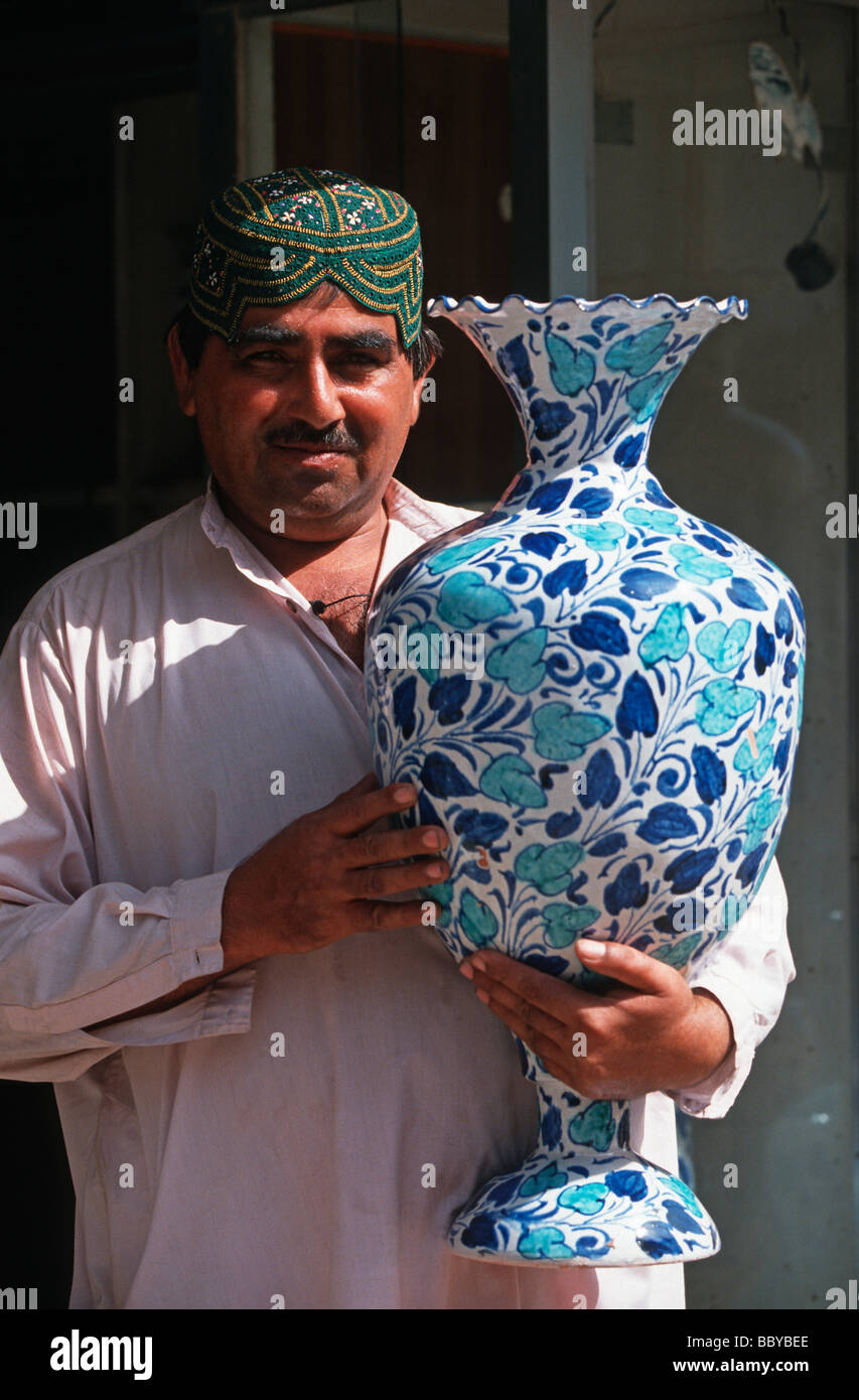 Pakistan Sind Region Hyderabad ceramics Stock Photo - Alamy